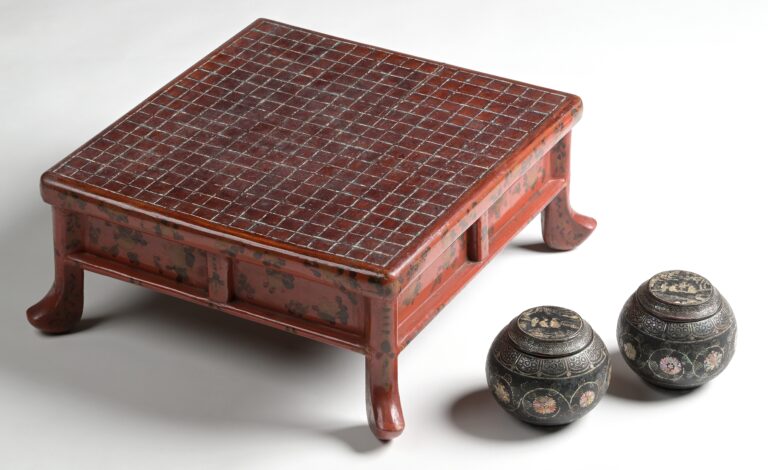 朱漆青貝碁盤 | 藤田美術館 | FUJITA MUSEUM藤田美術館 | FUJITA MUSEUM